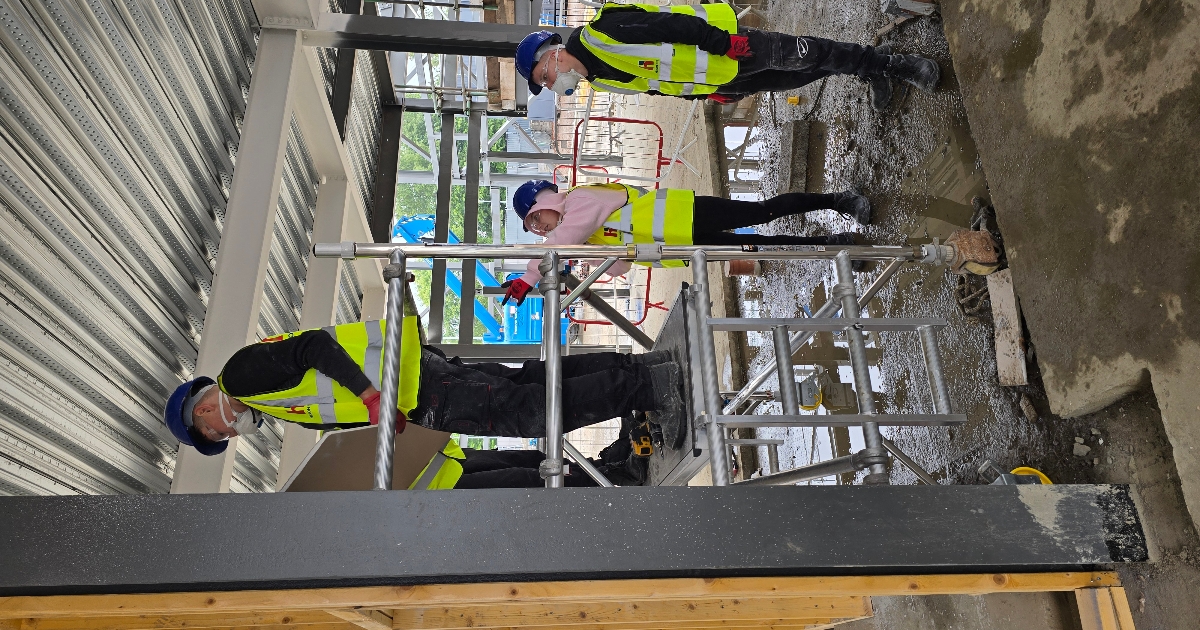 New wing construction provides learning opportunity at St Kentigern's ...